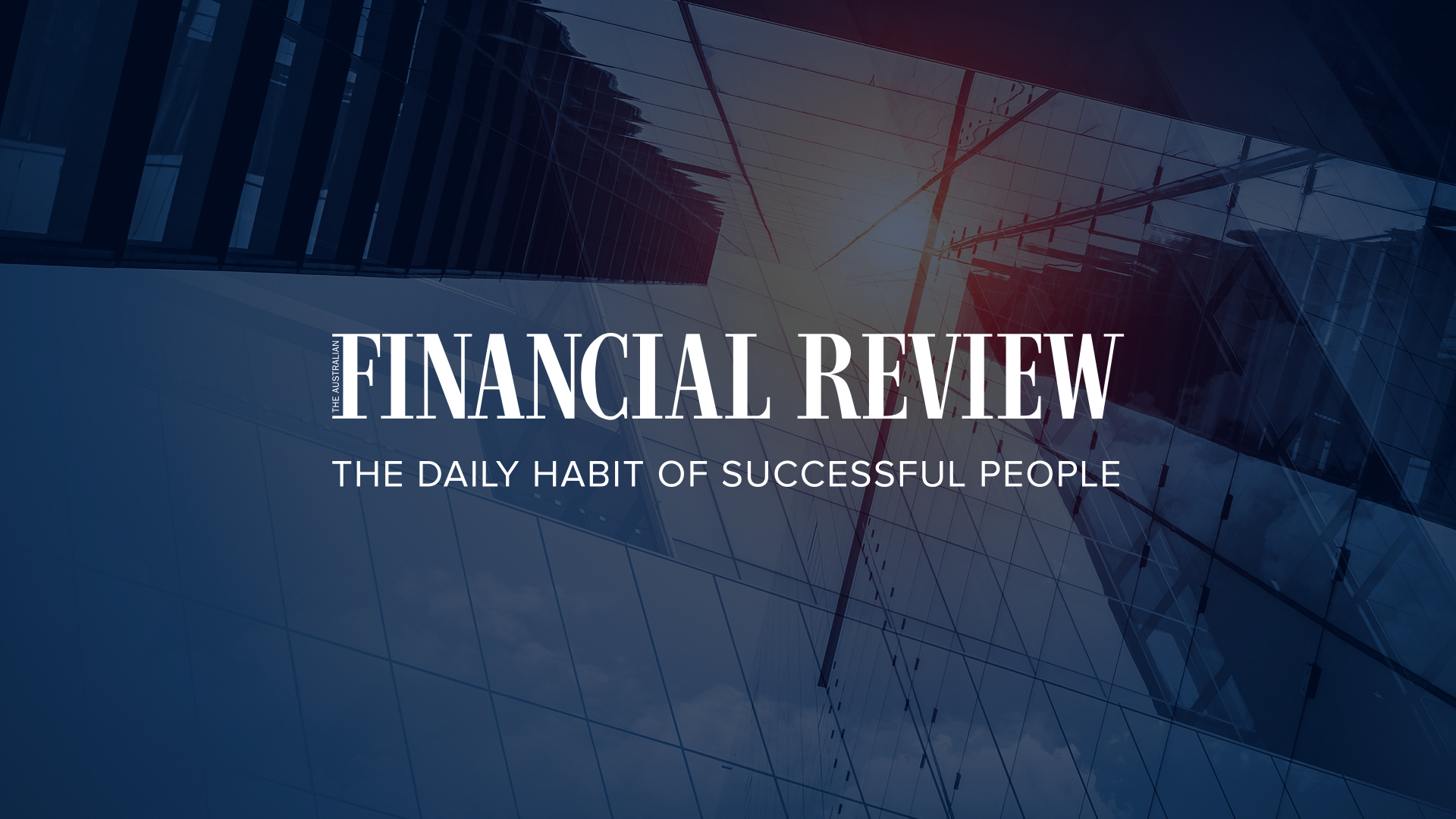 The Australian Financial Review launches 2021 Government Summit and ...