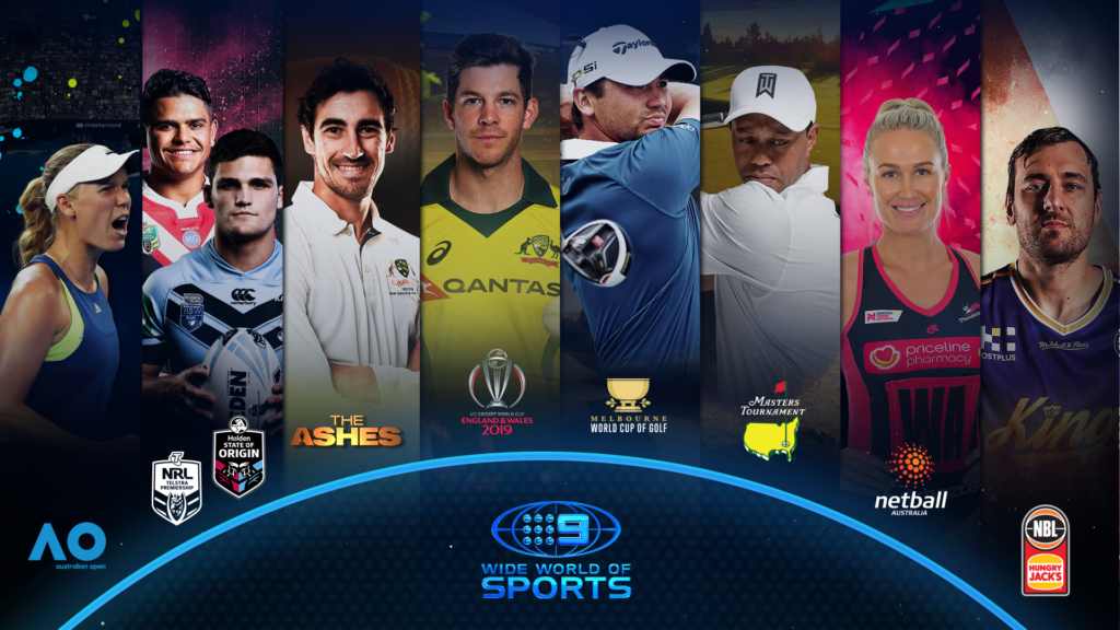 Wide World of Sports in 2019 - Nine for Brands