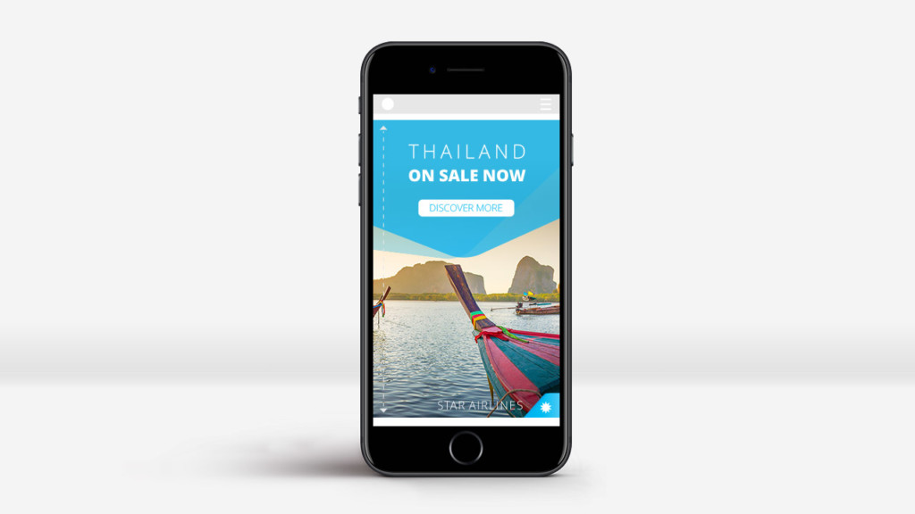 Smartphone Interscroller - Nine for Brands