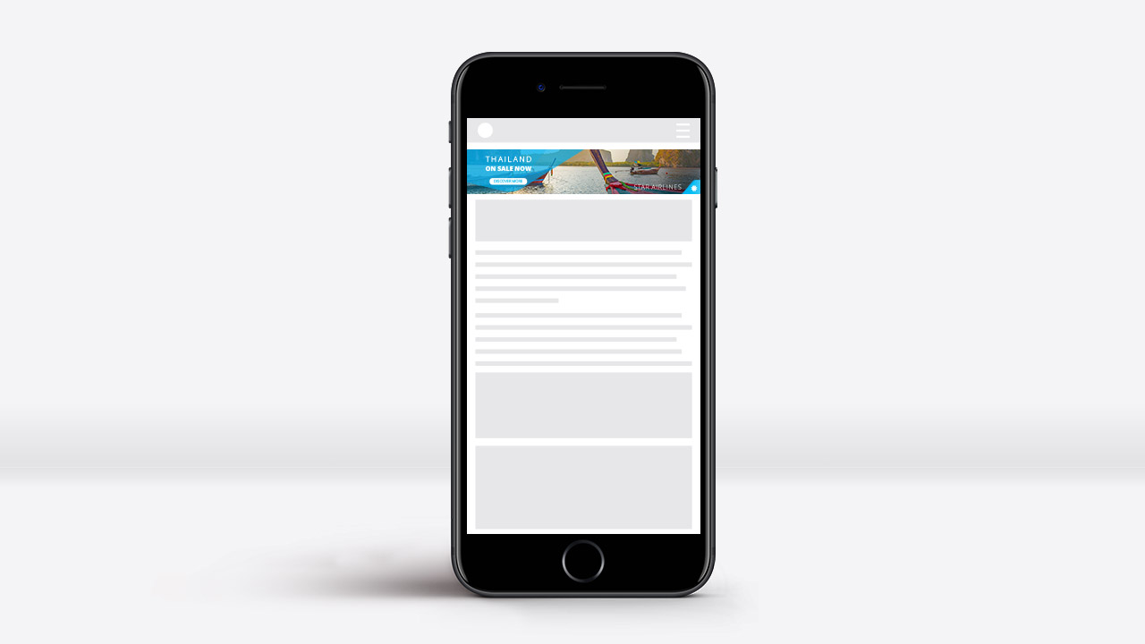 Mobile Banner - Nine for Brands