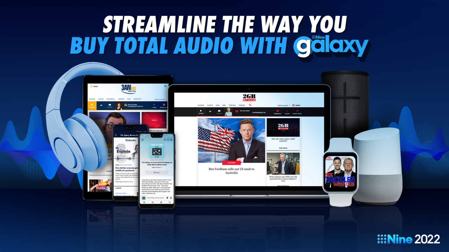 Nine Radio announces total audio offering - Nine for Brands