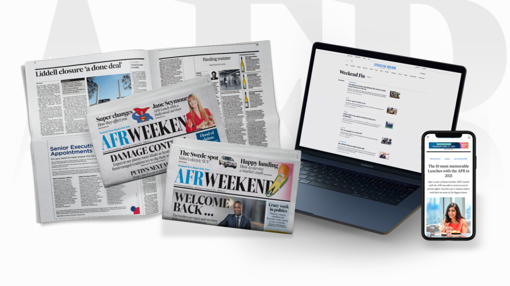 AFR Weekend - Nine for Brands