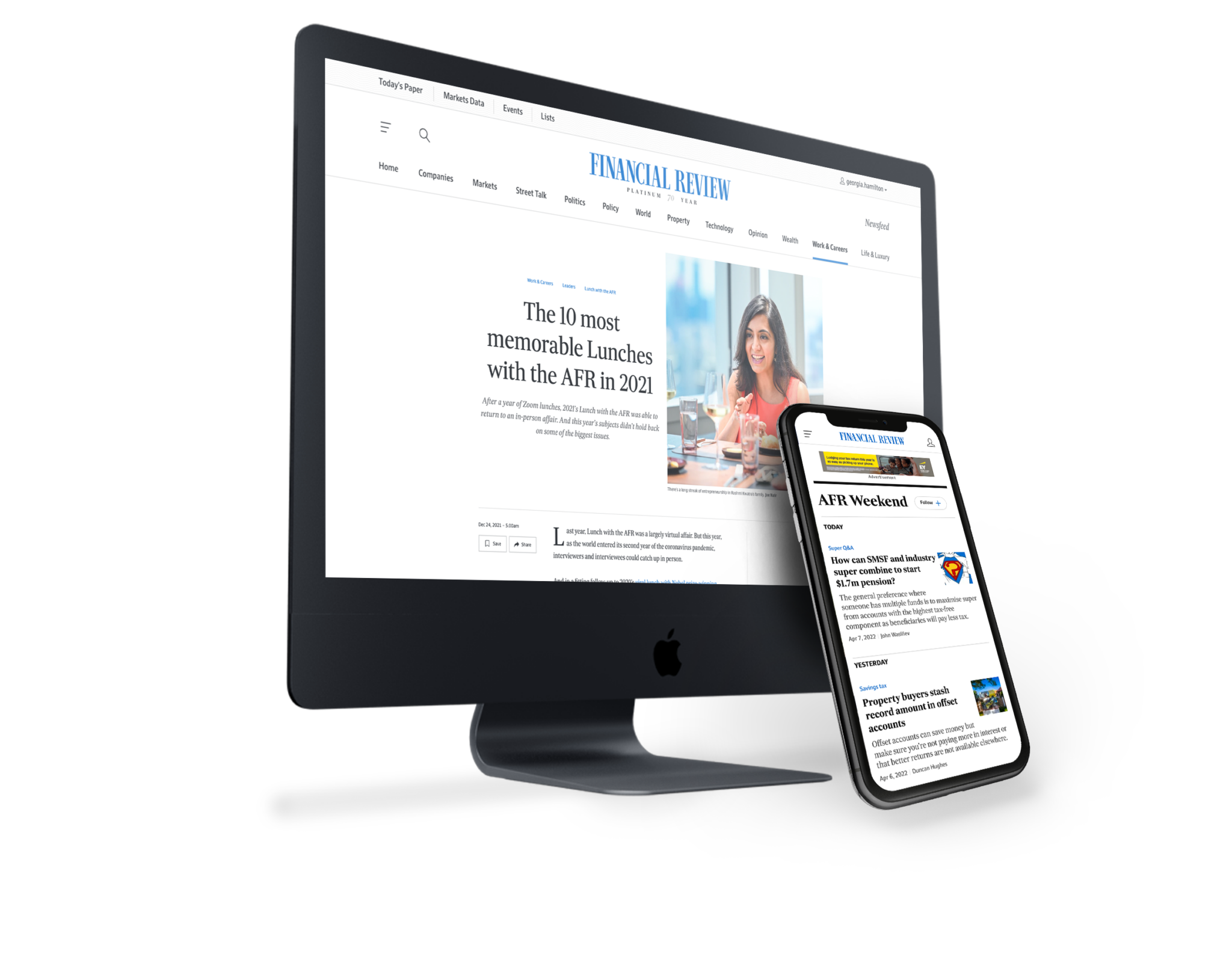 Meet AFR Weekend's Andrew Burke - Nine for Brands