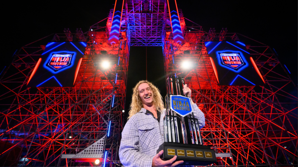 Zak Stolz wins Australian Ninja Warrior - Again! - Nine for Brands