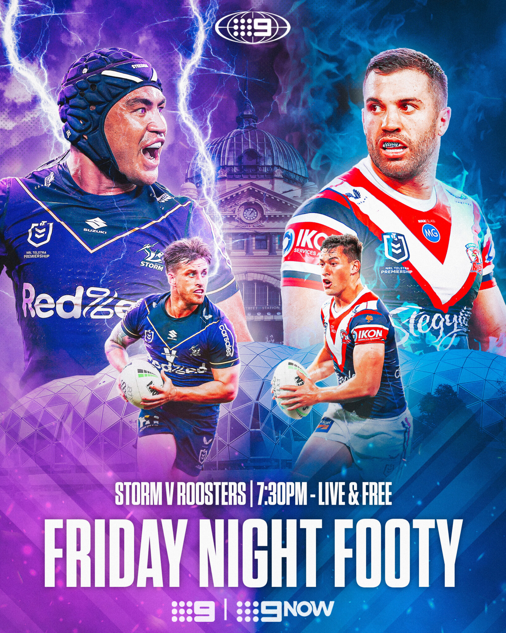 NRL Premiership contenders collide in electrifying round 24 on Nine ...