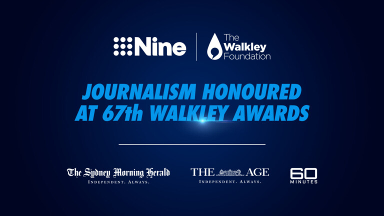 Nine’s journalism honoured at 67th annual Walkley Awards - Nine for Brands