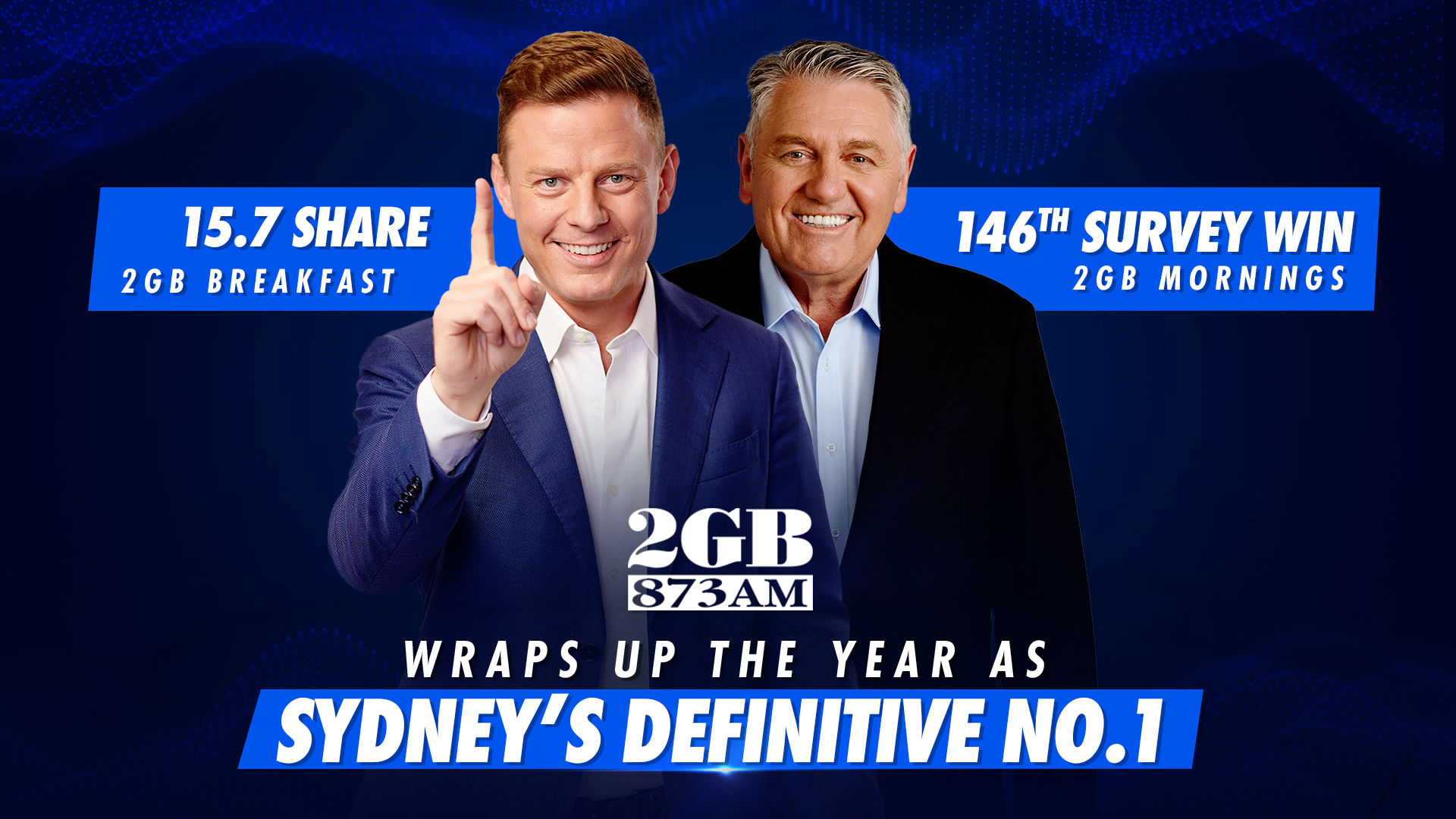 2GB ends the year as Sydney's definitive No.1 - Nine for Brands