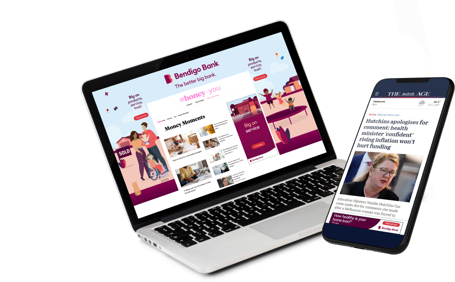 Bendigo Bank x Nine - Nine for Brands