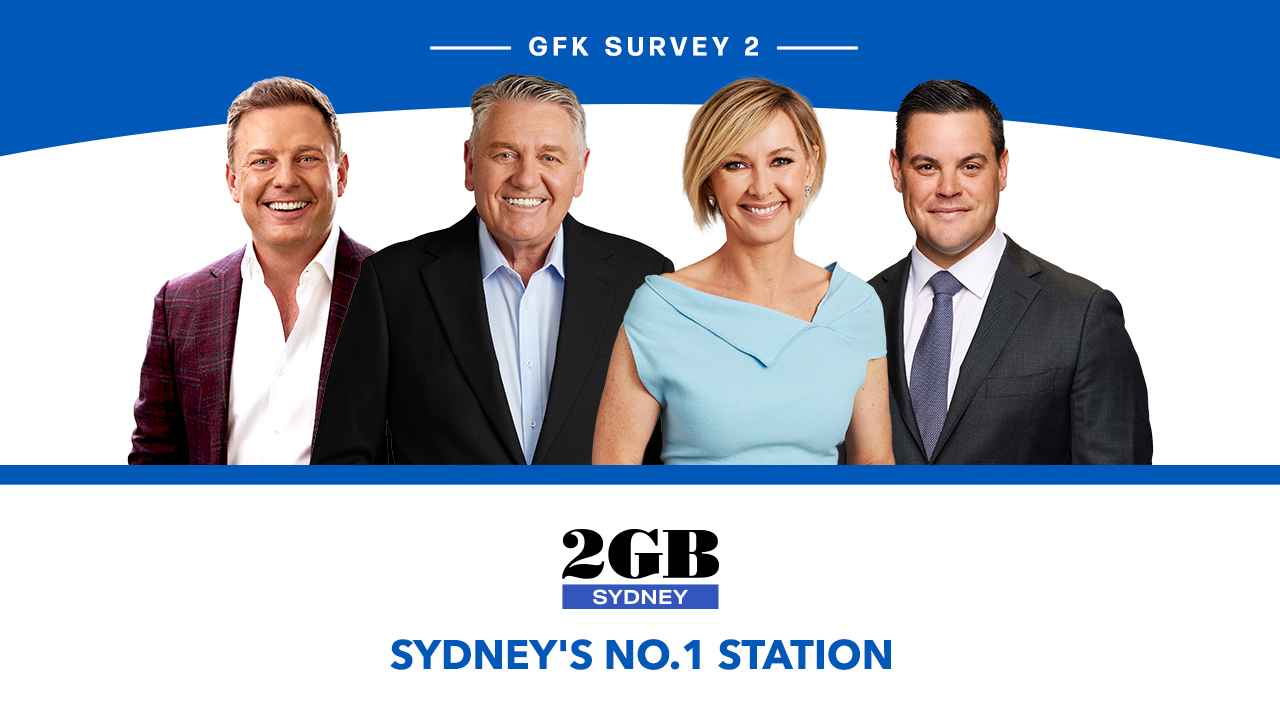 2GB is Sydney's No.1 station - Nine for Brands