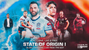 State of Origin I exclusive on 9Now and Channel 9HD - Nine for Brands