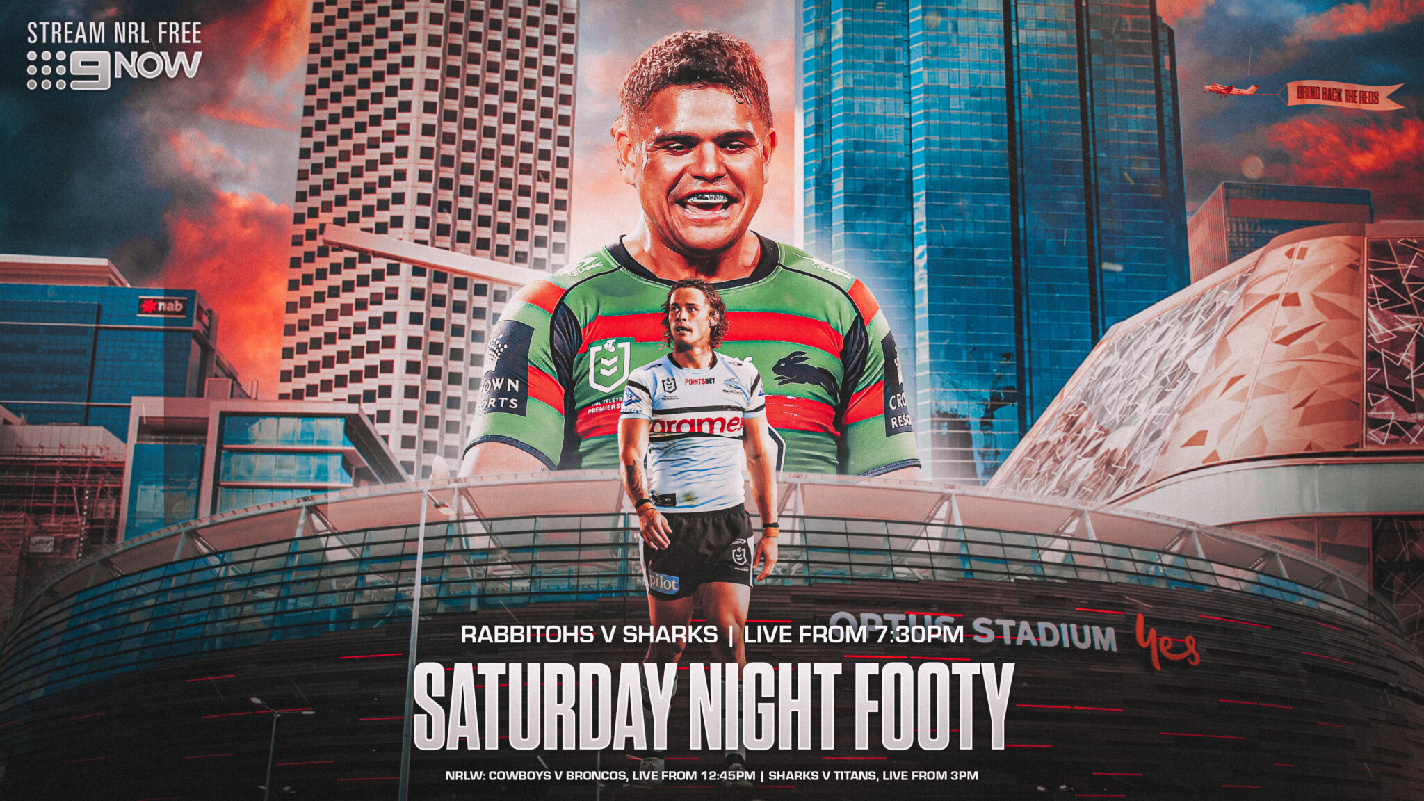 Nine games of footy for free on Nine - Nine for Brands