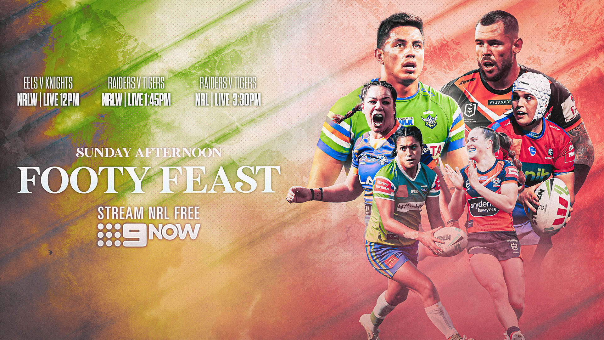 Nine games of footy for free on Nine - Nine for Brands
