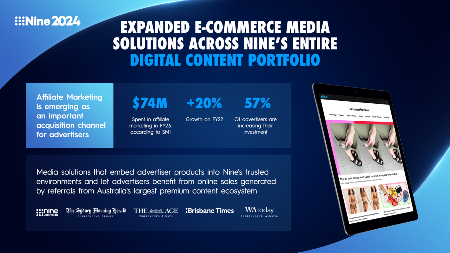 Nine expands e-commerce media solutions across entire editorial ...