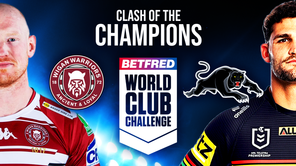 Penrith Panthers meet Wigan in World Cup Challenge on Sunday - Nine for ...
