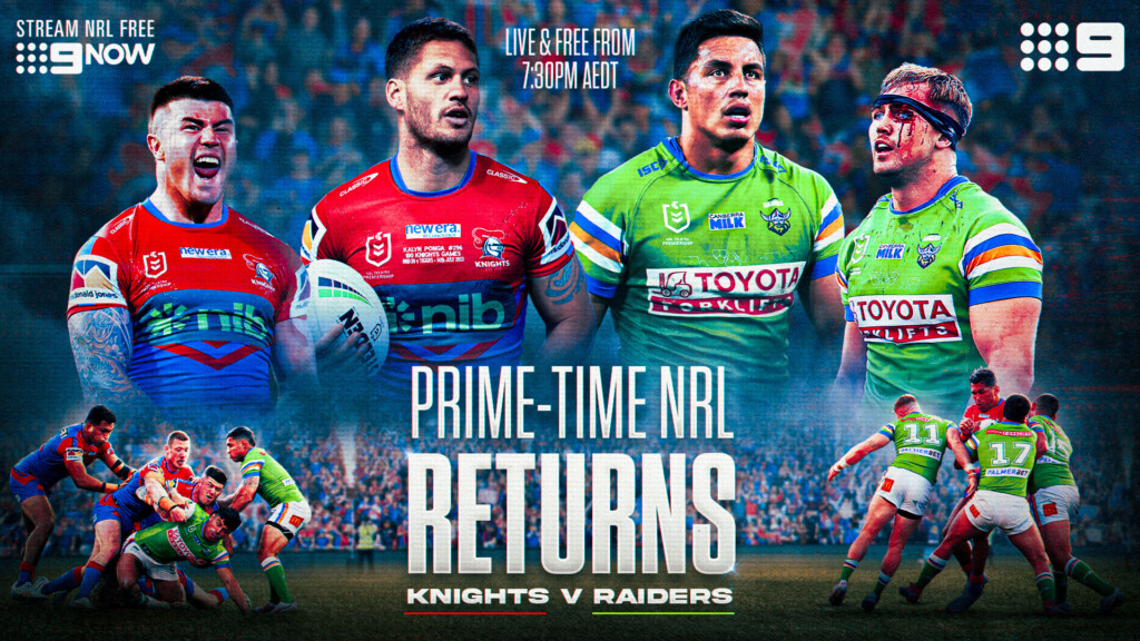 NRL Round 1 continues with three huge games live and free on Channel 9 ...