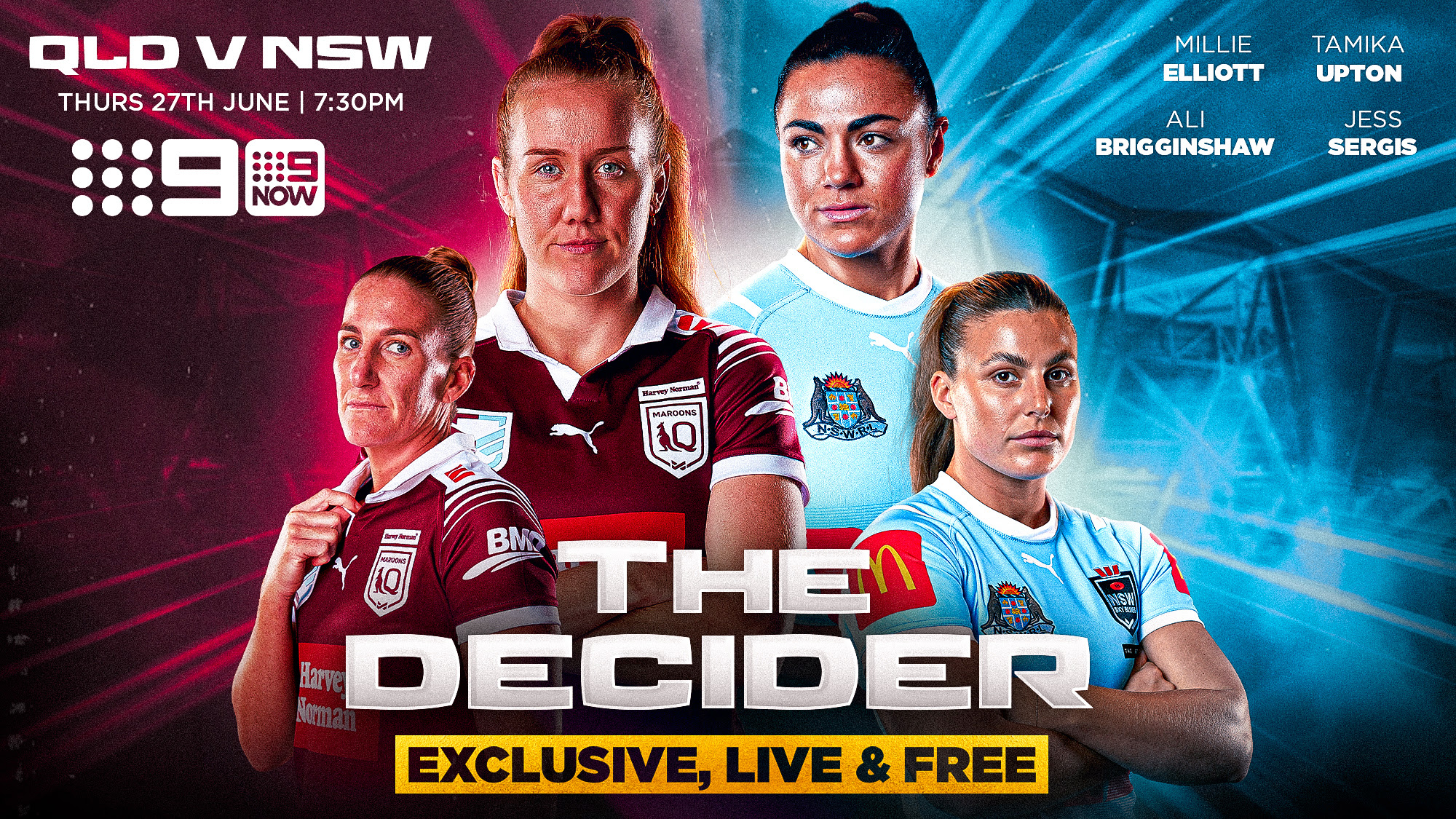 The decider: Women's State of Origin Game III - Nine for Brands