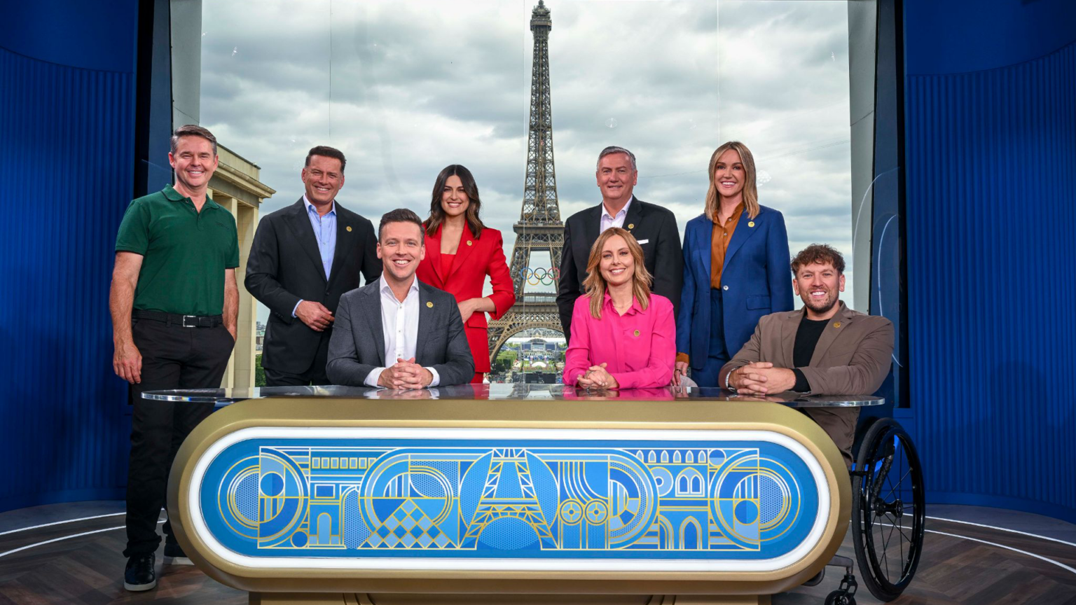 The 9Network's Paris 2024 hosting team says bonjour to Nine's Olympic ...
