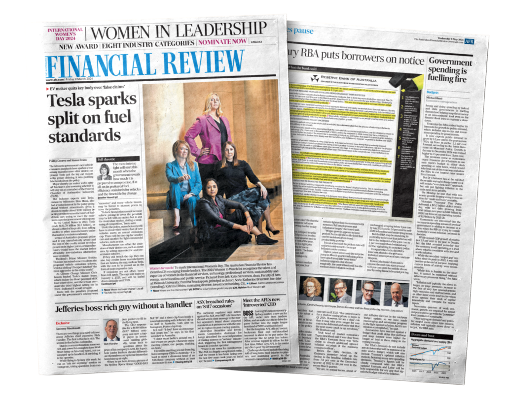 The Australian Financial Review 2024 - Nine for Brands