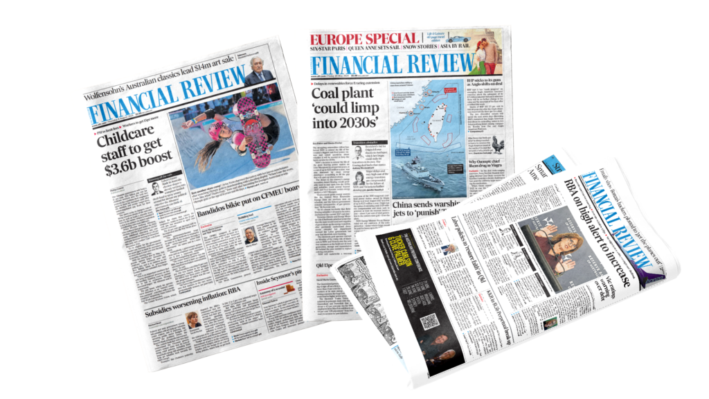 The Australian Financial Review 2024 - Nine for Brands