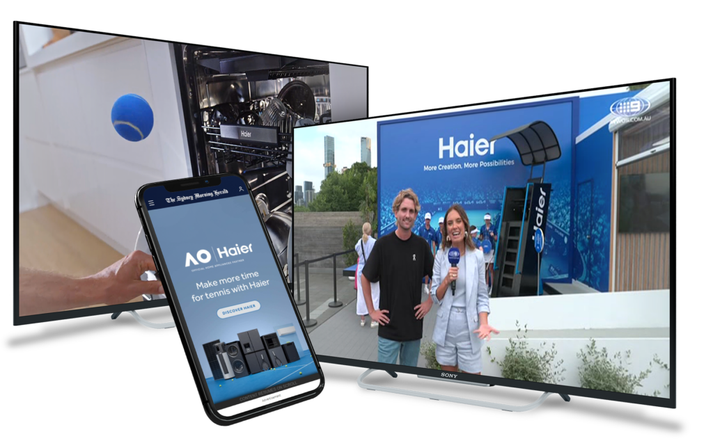 Australian Open x Haier - Nine for Brands