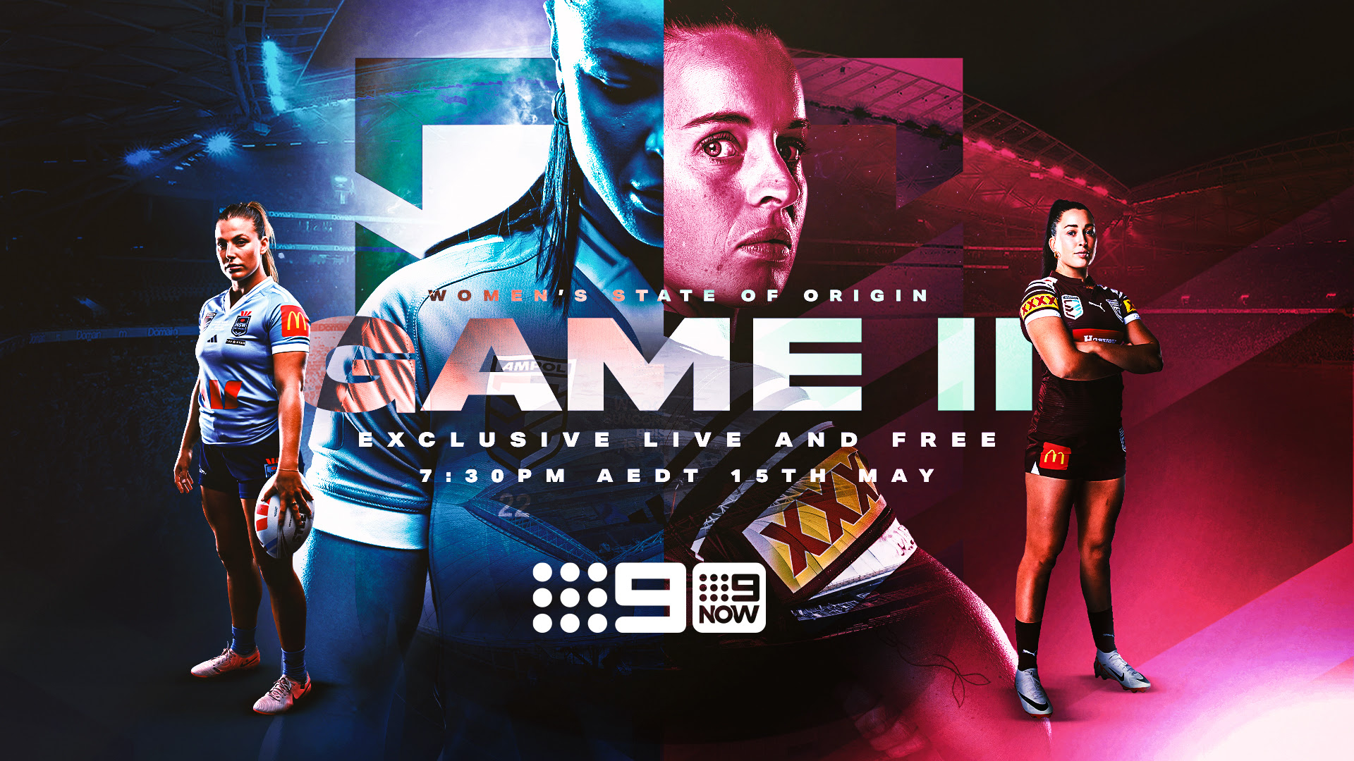 Women's State of Origin Game II exclusive, live and free on Channel 9HD ...