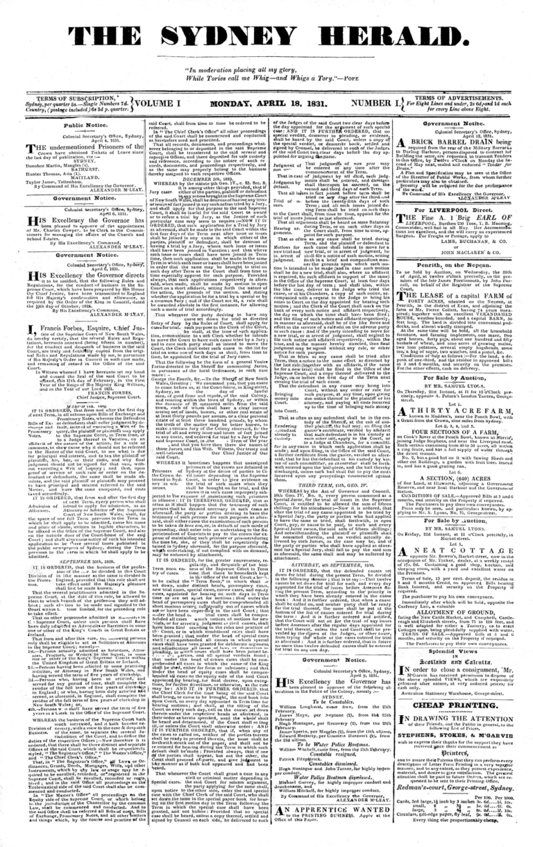 The Sydney Morning Herald Celebrates 195 Years of Delivering Trusted ...